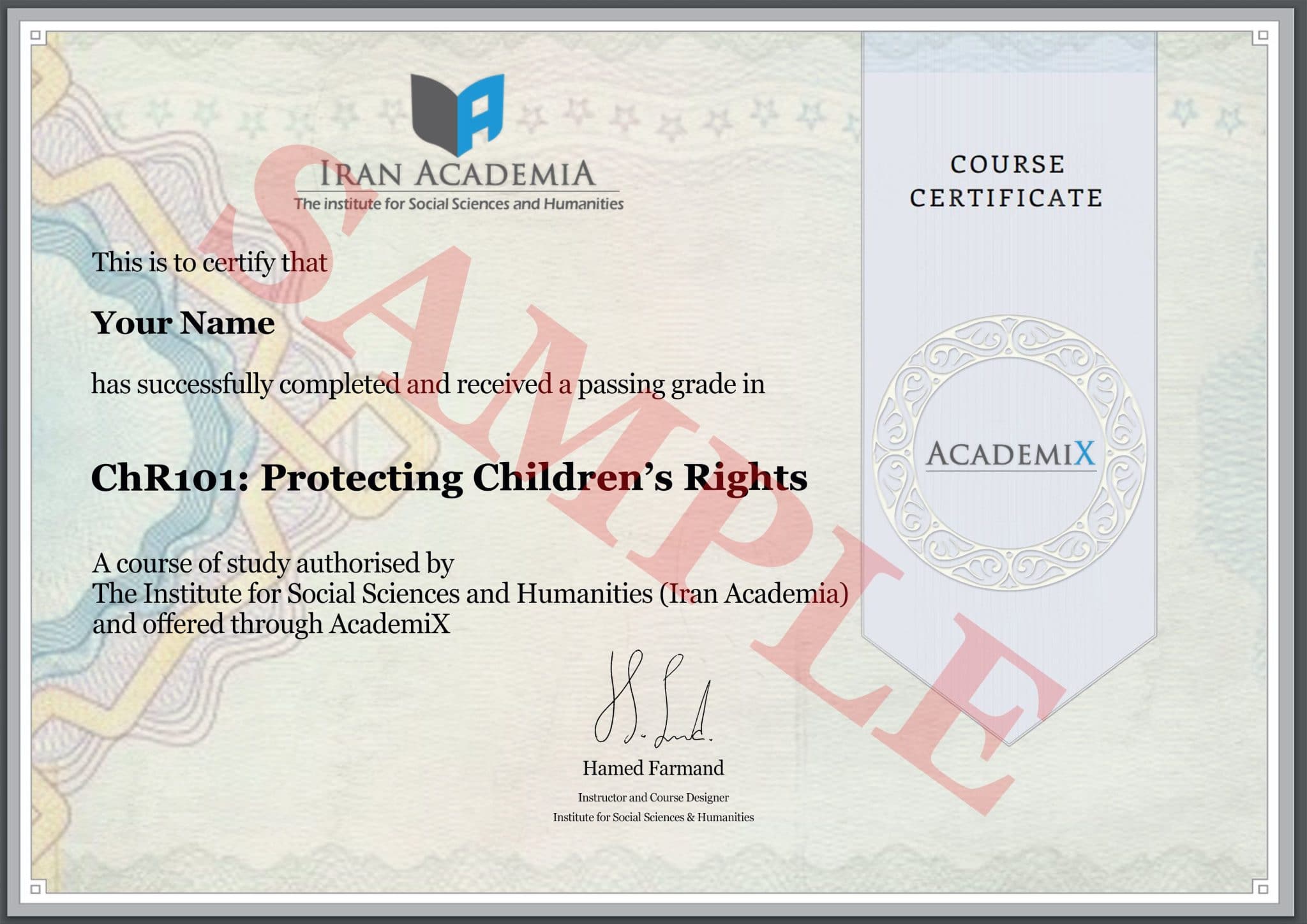 Transitional Justice - AcademiX Courses