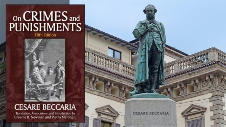 Cesare Beccaria's Arguments In Criticism Of Torture And The Death ...